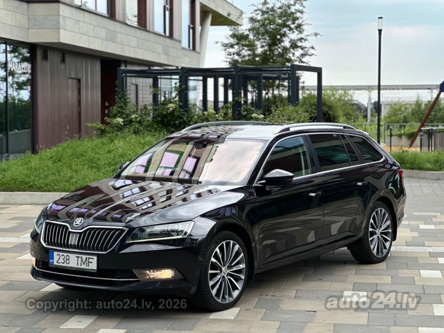 Black Skoda SuperB 2016 in Tallinn, with an engine capacity of 2.00 L and mileage of 234 thousand km for 12999 €, photo 3 on AUTOMOTO.COM.LV