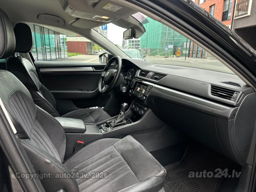 Black Skoda SuperB 2016 in Tallinn, with an engine capacity of 2.00 L and mileage of 234 thousand km for 12999 €, photo 13 on AUTOMOTO.COM.LV