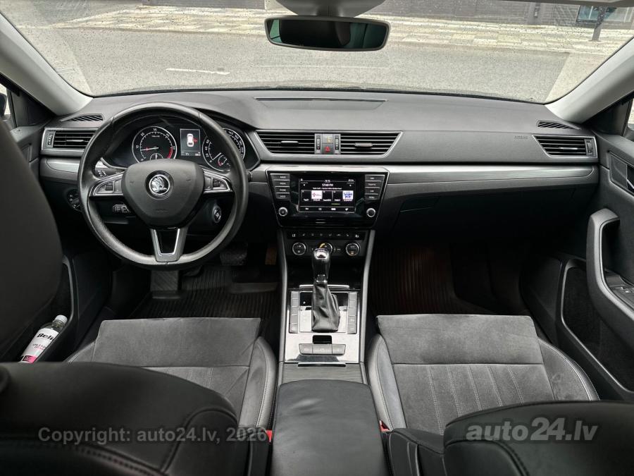 Black Skoda SuperB 2016 in Tallinn, with an engine capacity of 2.00 L and mileage of 234 thousand km for 12999 €, photo 14 on AUTOMOTO.COM.LV