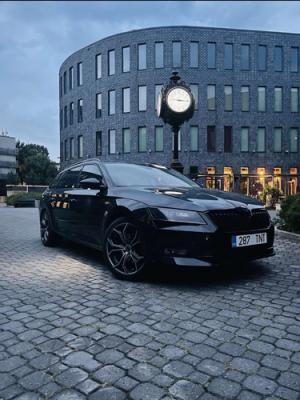 Melns Skoda SuperB 2016 Tallina, ar dzinēja tilpumu 2.00 L un nobraukumu 290 tūkst. km par 17000 €, foto  vietnē AUTOMOTO.COM.LV