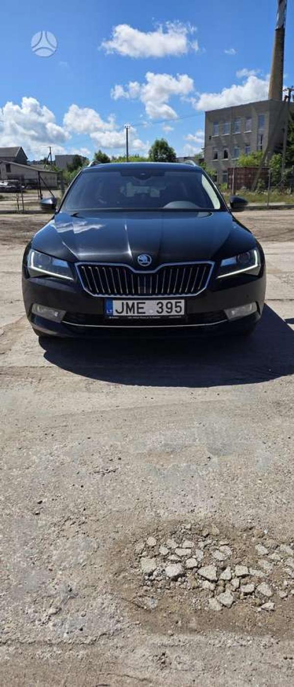Black Skoda SuperB 2016 in Kretinga, with an engine capacity of 1.97 L and mileage of 245 thousand km for 10890 €, photo 1 on AUTOMOTO.COM.LV