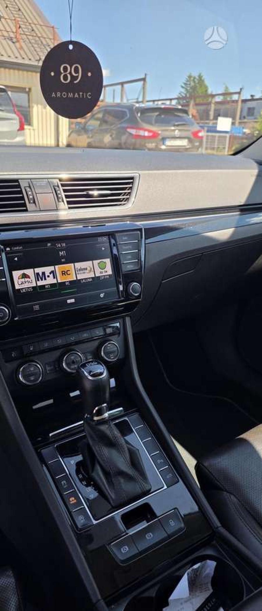 Black Skoda SuperB 2016 in Kretinga, with an engine capacity of 1.97 L and mileage of 245 thousand km for 10890 €, photo 10 on AUTOMOTO.COM.LV