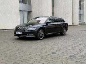 Black Skoda SuperB 2016 in Palanga, with an engine capacity of 1.97 L and mileage of 250 thousand km for 11997 €, photo  on AUTOMOTO.COM.LV
