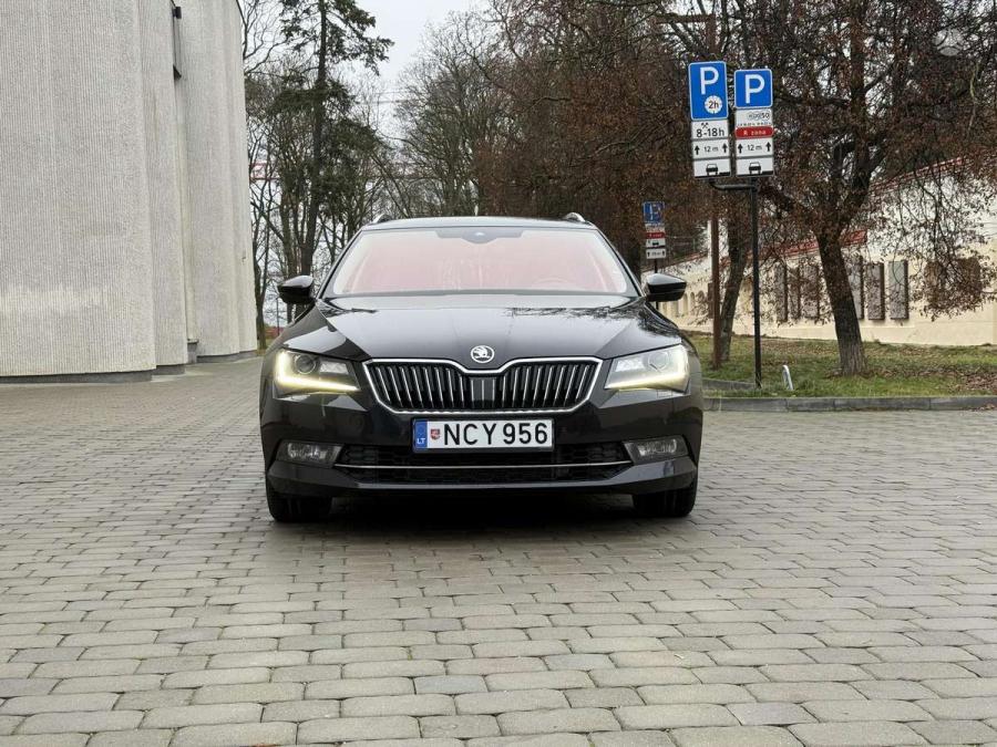 Черный Шкода Суперб 2016 в Паланга, объемом двигателя 1.97 л и пробегом 250 тыс. км за 11997 €, фото 12 на AUTOMOTO.COM.LV