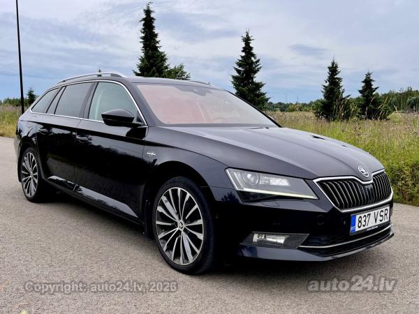 Melns Skoda SuperB 2016 Tallina, ar dzinēja tilpumu 2.00 L un nobraukumu 260 tūkst. km par 13200 €, foto 1 vietnē AUTOMOTO.COM.LV