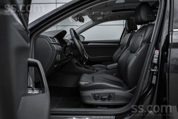 Melns Skoda SuperB 2016 Rīga, ar dzinēja tilpumu 1.60 L un nobraukumu 203 tūkst. km par 12500 €, foto 10 vietnē AUTOMOTO.COM.LV