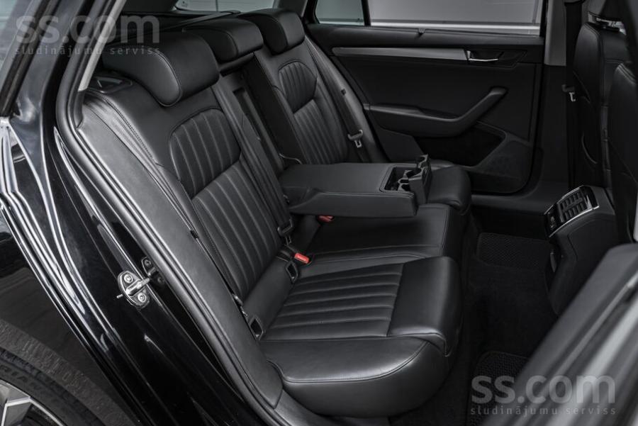 Black Skoda SuperB 2016 in Riga, with an engine capacity of 1.60 L and mileage of 203 thousand km for 11900 €, photo 14 on AUTOMOTO.COM.LV