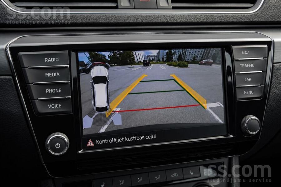 Black Skoda SuperB 2016 in Riga, with an engine capacity of 1.60 L and mileage of 203 thousand km for 11900 €, photo 27 on AUTOMOTO.COM.LV