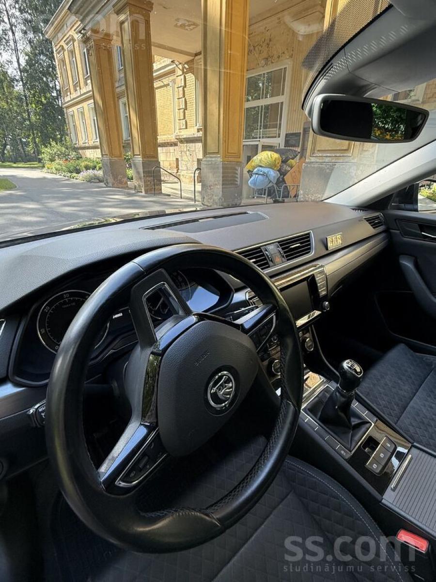Melns Skoda SuperB 2016 Rīga, ar dzinēja tilpumu 2.00 L un nobraukumu 249 tūkst. km par 7300 €, foto 5 vietnē AUTOMOTO.COM.LV