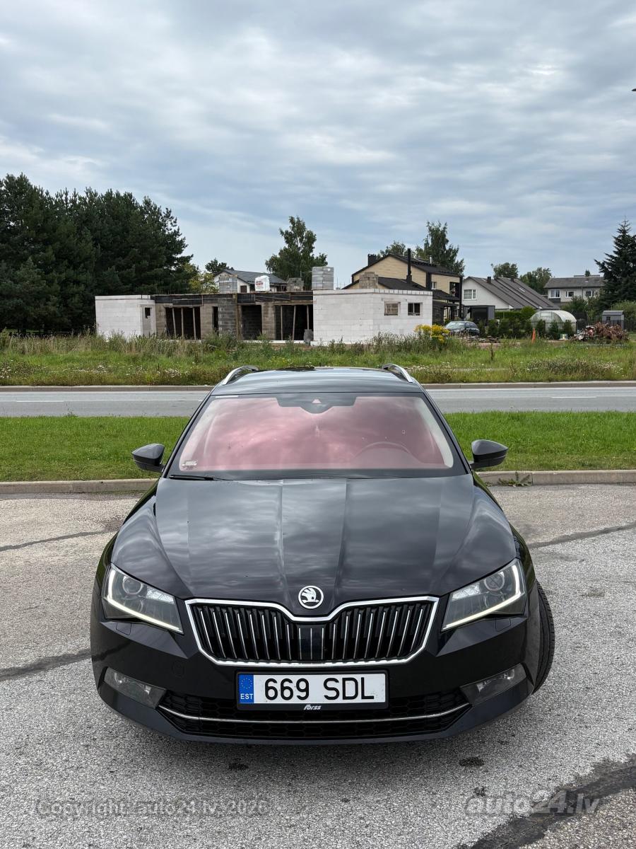 Black Skoda SuperB 2016 in Tartu, with an engine capacity of 2.00 L and mileage of 357 thousand km for 10500 €, photo 8 on AUTOMOTO.COM.LV
