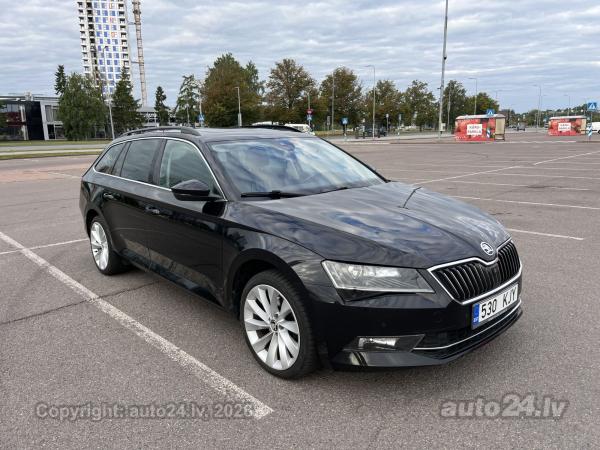 Melns Skoda SuperB 2016 Tallina, ar dzinēja tilpumu 2.00 L un nobraukumu 150 tūkst. km par 11900 €, foto 1 vietnē AUTOMOTO.COM.LV