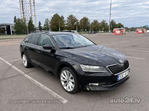 Black Skoda SuperB 2016 in Tallinn, with an engine capacity of 2.00 L and mileage of 150 thousand km for 11900 €, photo  on AUTOMOTO.COM.LV