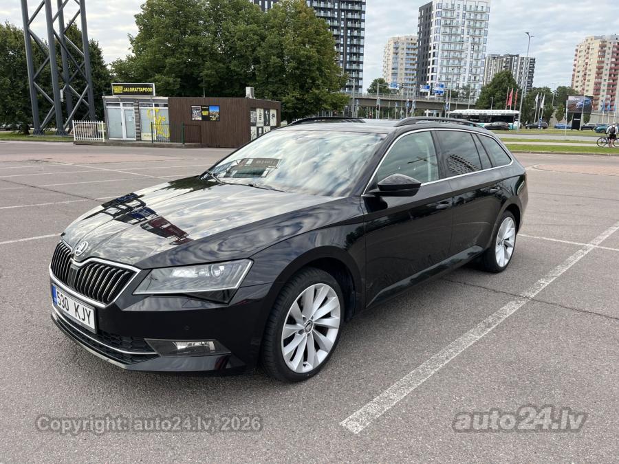 Black Skoda SuperB 2016 in Tallinn, with an engine capacity of 2.00 L and mileage of 150 thousand km for 11900 €, photo 4 on AUTOMOTO.COM.LV