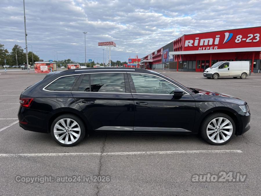 Black Skoda SuperB 2016 in Tallinn, with an engine capacity of 2.00 L and mileage of 150 thousand km for 11900 €, photo 9 on AUTOMOTO.COM.LV