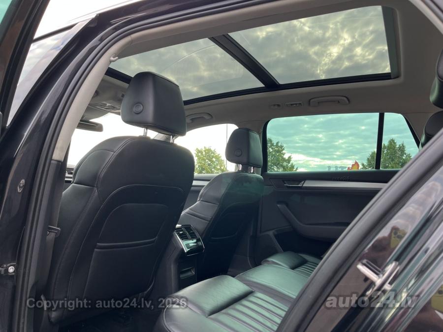 Black Skoda SuperB 2016 in Tallinn, with an engine capacity of 2.00 L and mileage of 150 thousand km for 11900 €, photo 16 on AUTOMOTO.COM.LV