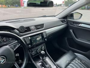 Black Skoda SuperB 2016 in Tallinn, with an engine capacity of 2.00 L and mileage of 150 thousand km for 11900 €, photo 18 on AUTOMOTO.COM.LV