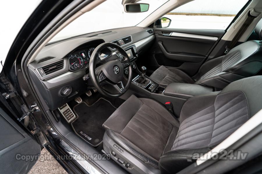 Melns Skoda SuperB 2016 Tartu, ar dzinēja tilpumu 1.80 L un nobraukumu 198 tūkst. km par 11900 €, foto 12 vietnē AUTOMOTO.COM.LV