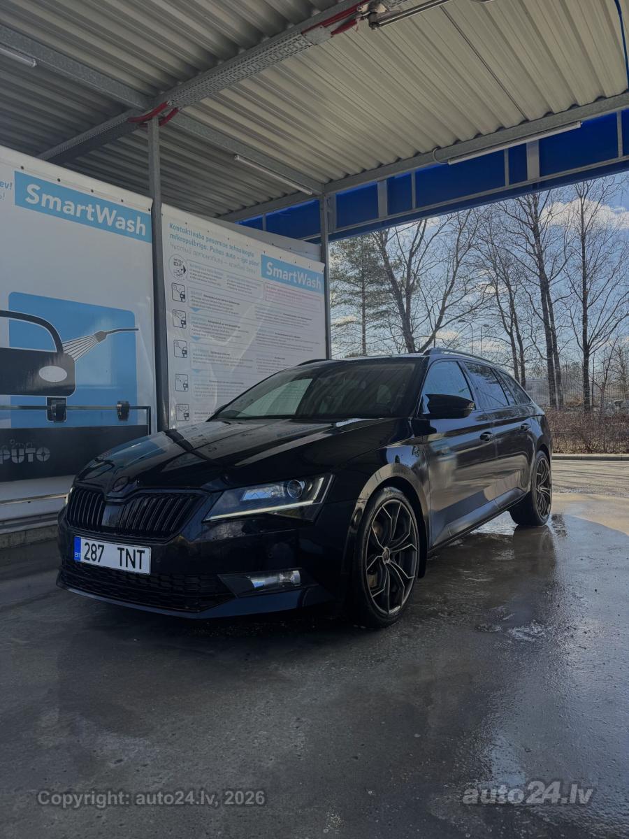 Black Skoda SuperB 2016 in Tallinn, with an engine capacity of 2.00 L and mileage of 290 thousand km for 12000 €, photo 5 on AUTOMOTO.COM.LV