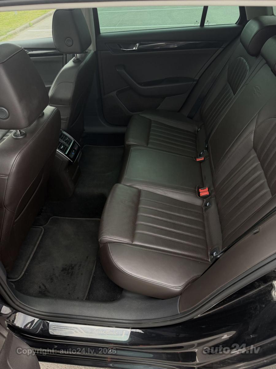 Black Skoda SuperB 2016 in Tallinn, with an engine capacity of 2.00 L and mileage of 290 thousand km for 12000 €, photo 12 on AUTOMOTO.COM.LV