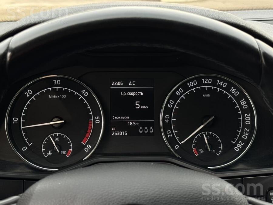 Черный Шкода Суперб 2016 в Юрмала, объемом двигателя 1.60 л и пробегом 0 тыс. км за 8490 €, фото 29 на AUTOMOTO.COM.LV
