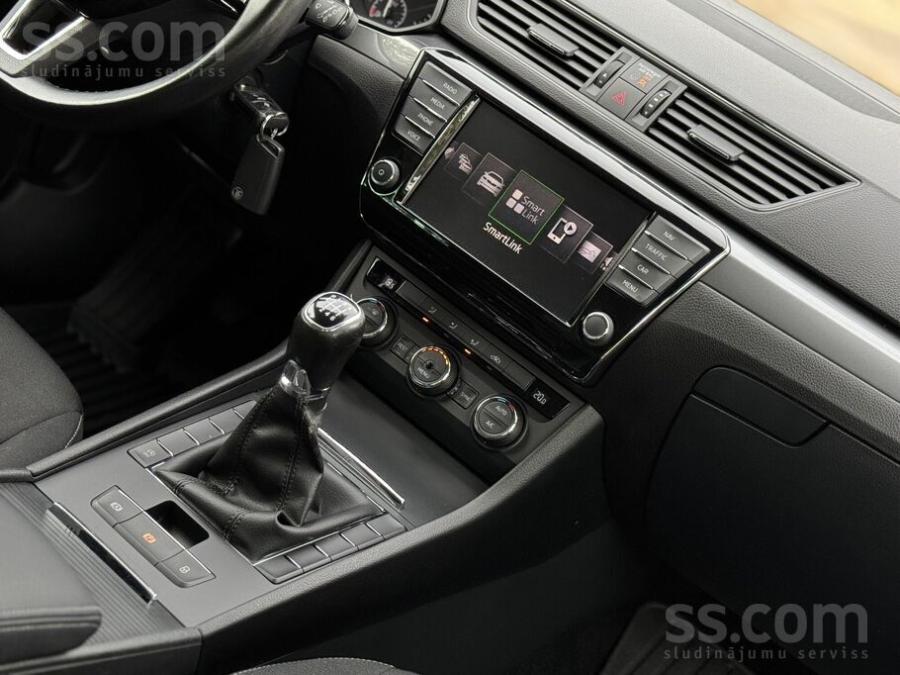 Melns Skoda SuperB 2016 Jūrmala, ar dzinēja tilpumu 1.60 L un nobraukumu 0 tūkst. km par 8290 €, foto 14 vietnē AUTOMOTO.COM.LV