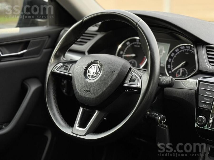 Melns Skoda SuperB 2016 Jūrmala, ar dzinēja tilpumu 1.60 L un nobraukumu 0 tūkst. km par 8290 €, foto 15 vietnē AUTOMOTO.COM.LV