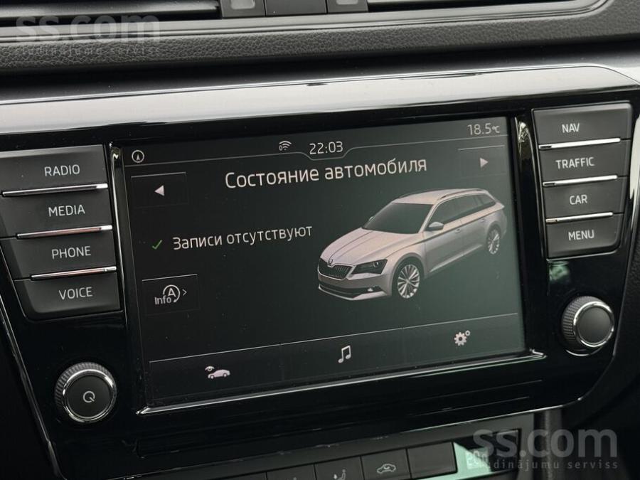 Melns Skoda SuperB 2016 Jūrmala, ar dzinēja tilpumu 1.60 L un nobraukumu 0 tūkst. km par 8290 €, foto 22 vietnē AUTOMOTO.COM.LV