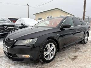 Black Skoda SuperB 2017 in Vilnius, with an engine capacity of 1.97 L and mileage of 282 thousand km for 11150 €, photo  on AUTOMOTO.COM.LV