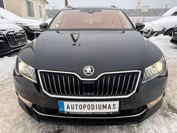 Black Skoda SuperB 2017 in Vilnius, with an engine capacity of 1.97 L and mileage of 282 thousand km for 11150 €, photo 5 on AUTOMOTO.COM.LV