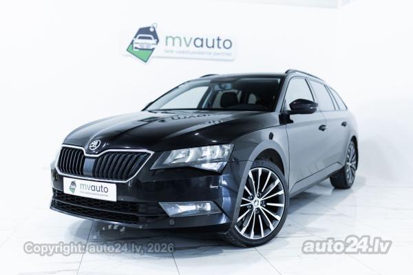 Black Skoda SuperB 2017 in Tallinn, with an engine capacity of 2.00 L and mileage of 270 thousand km for 9990 €, photo 3 on AUTOMOTO.COM.LV
