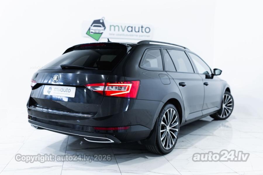 Black Skoda SuperB 2017 in Tallinn, with an engine capacity of 2.00 L and mileage of 270 thousand km for 9990 €, photo 7 on AUTOMOTO.COM.LV