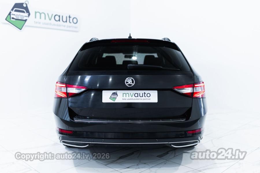 Black Skoda SuperB 2017 in Tallinn, with an engine capacity of 2.00 L and mileage of 270 thousand km for 9990 €, photo 8 on AUTOMOTO.COM.LV
