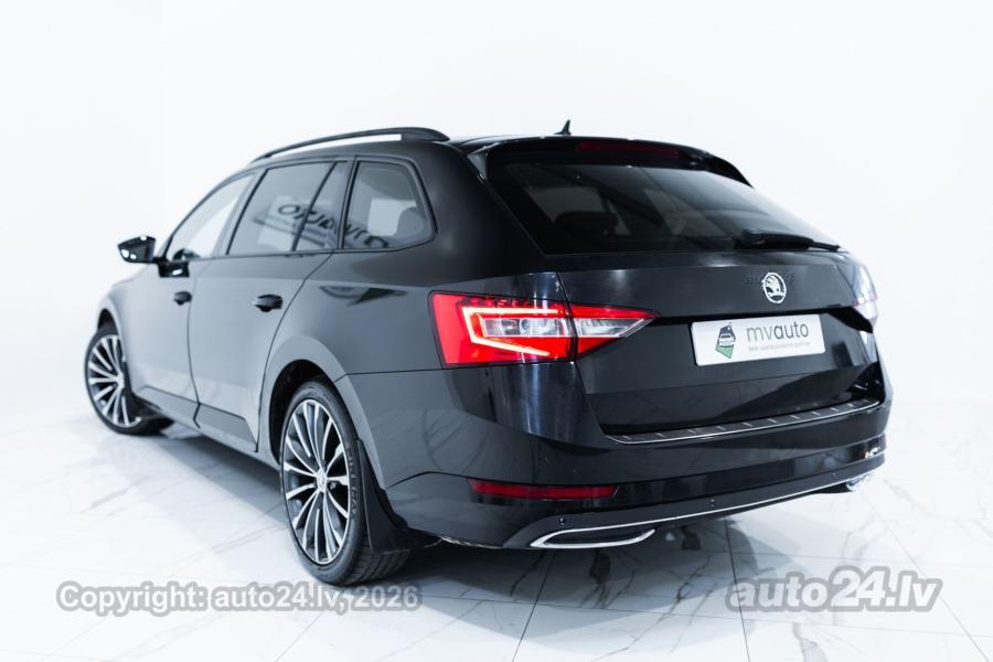 Black Skoda SuperB 2017 in Tallinn, with an engine capacity of 2.00 L and mileage of 270 thousand km for 9990 €, photo 9 on AUTOMOTO.COM.LV