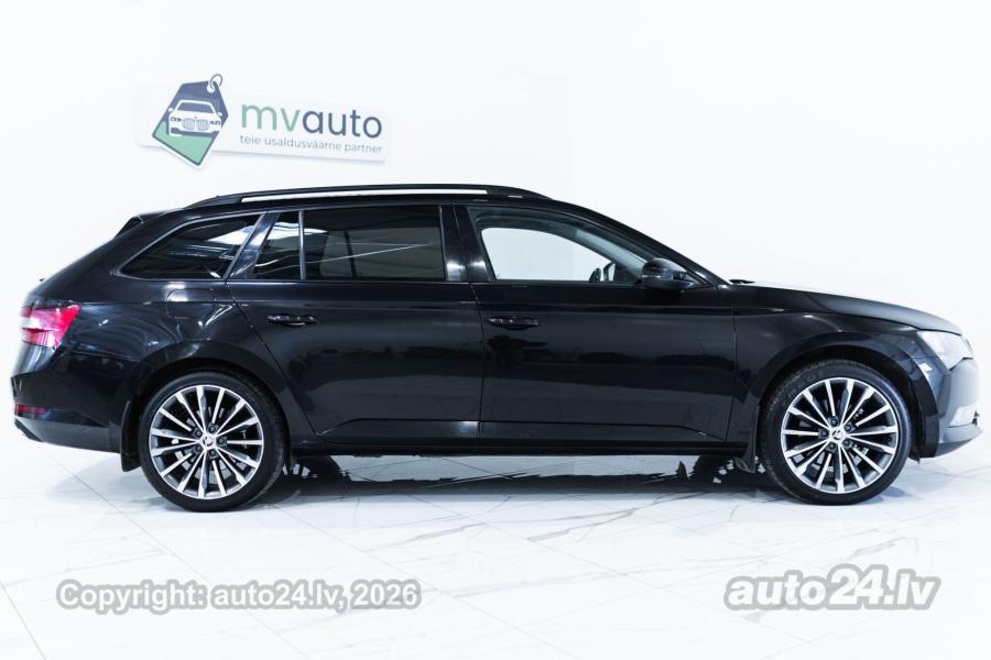 Black Skoda SuperB 2017 in Tallinn, with an engine capacity of 2.00 L and mileage of 270 thousand km for 9990 €, photo 10 on AUTOMOTO.COM.LV