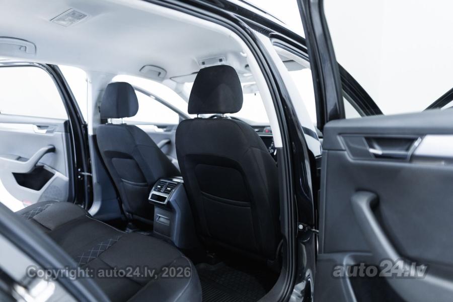 Black Skoda SuperB 2017 in Tallinn, with an engine capacity of 2.00 L and mileage of 270 thousand km for 9990 €, photo 19 on AUTOMOTO.COM.LV