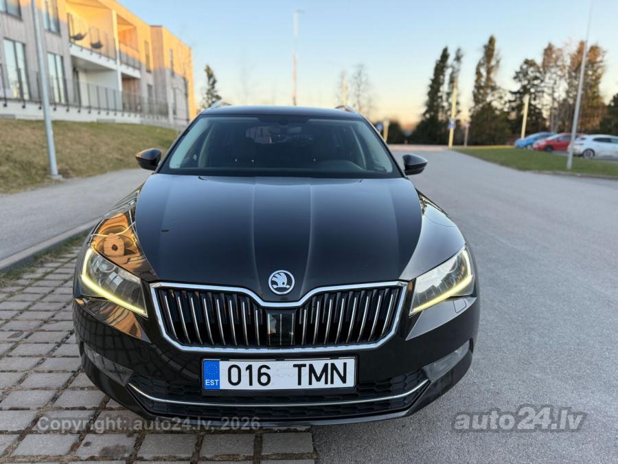 Black Skoda SuperB 2017 in Tallinn, with an engine capacity of 2.00 L and mileage of 360 thousand km for 8200 €, photo 3 on AUTOMOTO.COM.LV