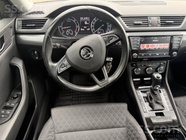 Black Skoda SuperB 2017 in Ogre, with an engine capacity of 1.60 L and mileage of 260 thousand km for 11999 €, photo 9 on AUTOMOTO.COM.LV