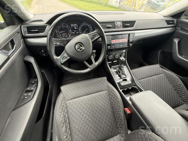 Black Skoda SuperB 2017 in Ogre, with an engine capacity of 1.60 L and mileage of 260 thousand km for 11999 €, photo 10 on AUTOMOTO.COM.LV