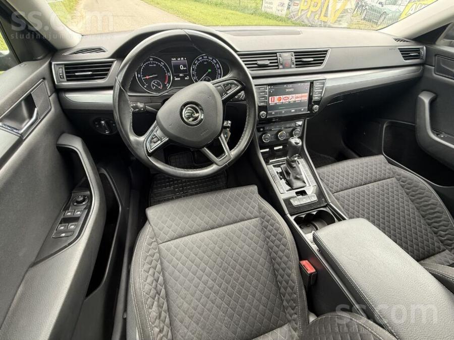 Melns Skoda SuperB 2017 Ogre, ar dzinēja tilpumu 1.60 L un nobraukumu 260 tūkst. km par 11999 €, foto 11 vietnē AUTOMOTO.COM.LV