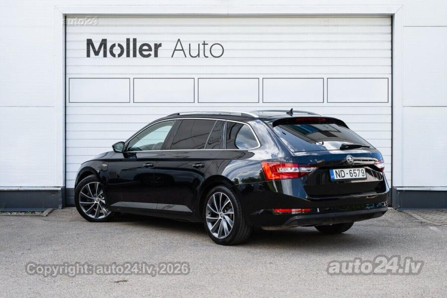 Black Skoda SuperB 2017 in Riga, with an engine capacity of 2.00 L and mileage of 309 thousand km for 11950 €, photo 5 on AUTOMOTO.COM.LV