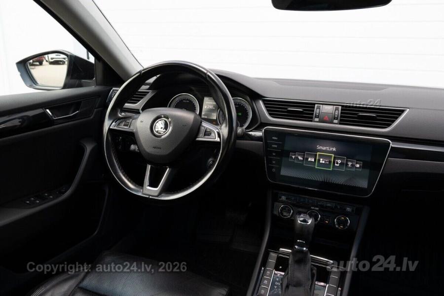 Black Skoda SuperB 2017 in Riga, with an engine capacity of 2.00 L and mileage of 309 thousand km for 11950 €, photo 10 on AUTOMOTO.COM.LV