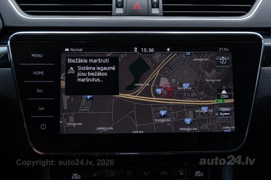 Black Skoda SuperB 2017 in Riga, with an engine capacity of 2.00 L and mileage of 309 thousand km for 11950 €, photo 12 on AUTOMOTO.COM.LV