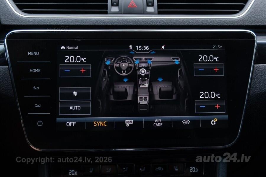 Black Skoda SuperB 2017 in Riga, with an engine capacity of 2.00 L and mileage of 309 thousand km for 11950 €, photo 14 on AUTOMOTO.COM.LV