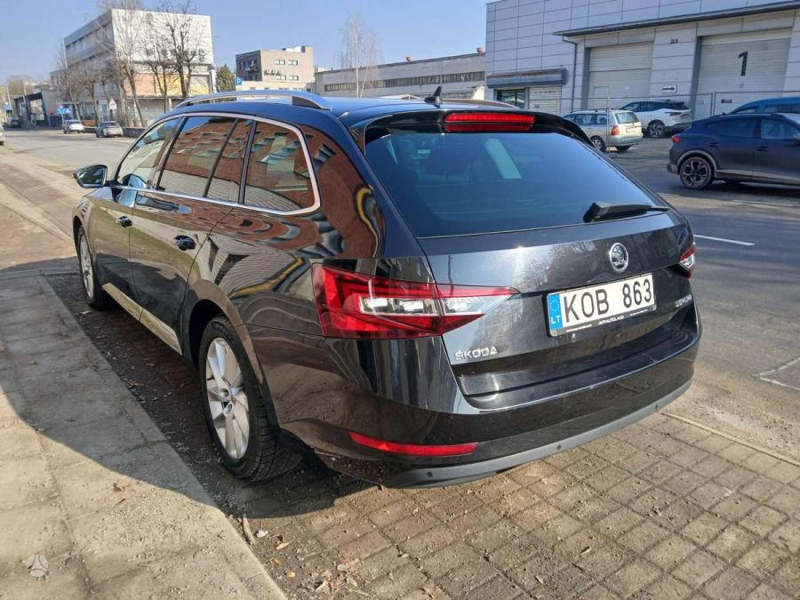 Melns Skoda SuperB 2017 Viļņa, ar dzinēja tilpumu 1.97 L un nobraukumu 152 tūkst. km par 12947 €, foto 5 vietnē AUTOMOTO.COM.LV