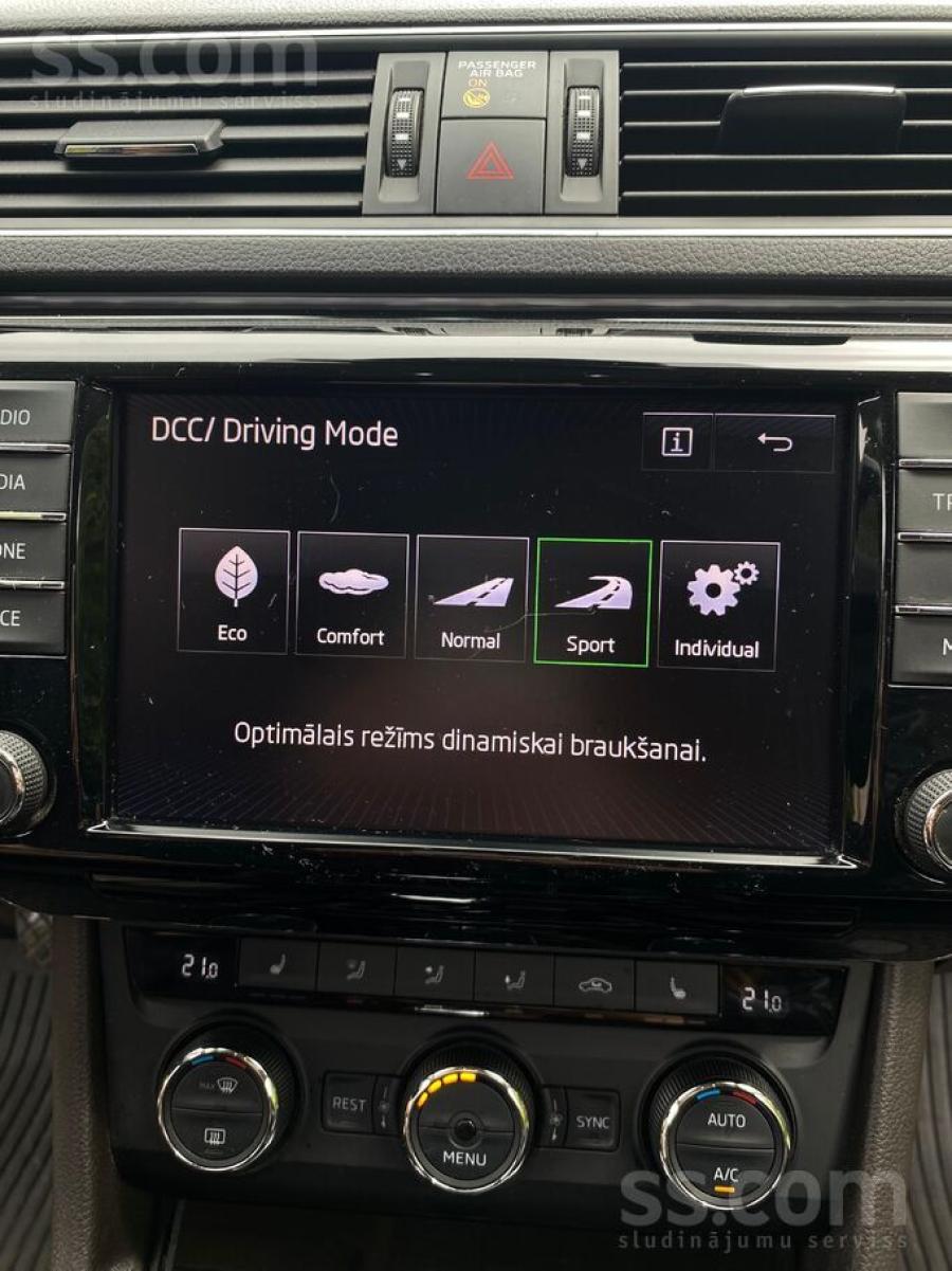 Melns Skoda SuperB 2017 Rīga, ar dzinēja tilpumu 2.00 L un nobraukumu 318 tūkst. km par 13300 €, foto 9 vietnē AUTOMOTO.COM.LV