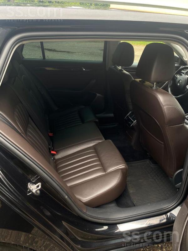 Melns Skoda SuperB 2017 Rīga, ar dzinēja tilpumu 2.00 L un nobraukumu 318 tūkst. km par 12500 €, foto 9 vietnē AUTOMOTO.COM.LV