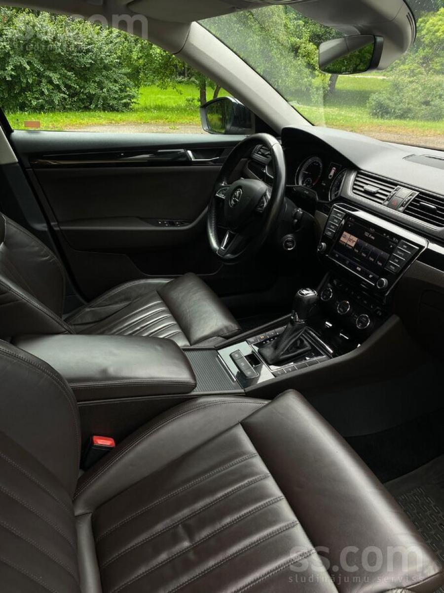 Melns Skoda SuperB 2017 Rīga, ar dzinēja tilpumu 2.00 L un nobraukumu 327 tūkst. km par 11500 €, foto 12 vietnē AUTOMOTO.COM.LV