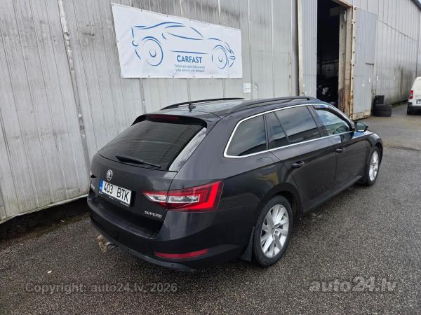 Black Skoda SuperB 2017 in Tallinn, with an engine capacity of 2.00 L and mileage of 215 thousand km for 8600 €, photo 2 on AUTOMOTO.COM.LV