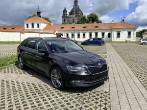 Melns Skoda SuperB 2017 Kauņa, ar dzinēja tilpumu 1.97 L un nobraukumu 336 tūkst. km par 8600 €, foto  vietnē AUTOMOTO.COM.LV