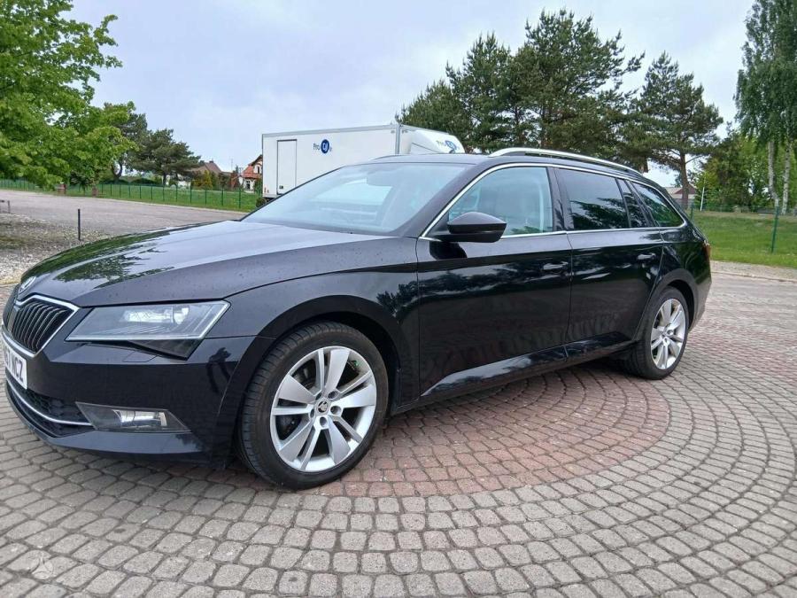 Melns Skoda SuperB 2017 Šilutė, ar dzinēja tilpumu 1.97 L un nobraukumu 172 tūkst. km par 4999 €, foto 1 vietnē AUTOMOTO.COM.LV